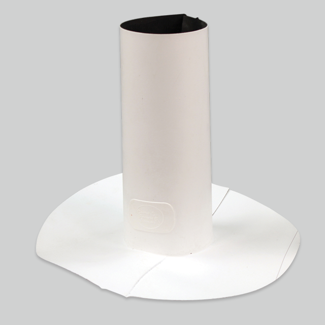 Mule-Hide TPO 2 in. Split Round Pipe Boot/Seal - White (08MHTPSR2W ...