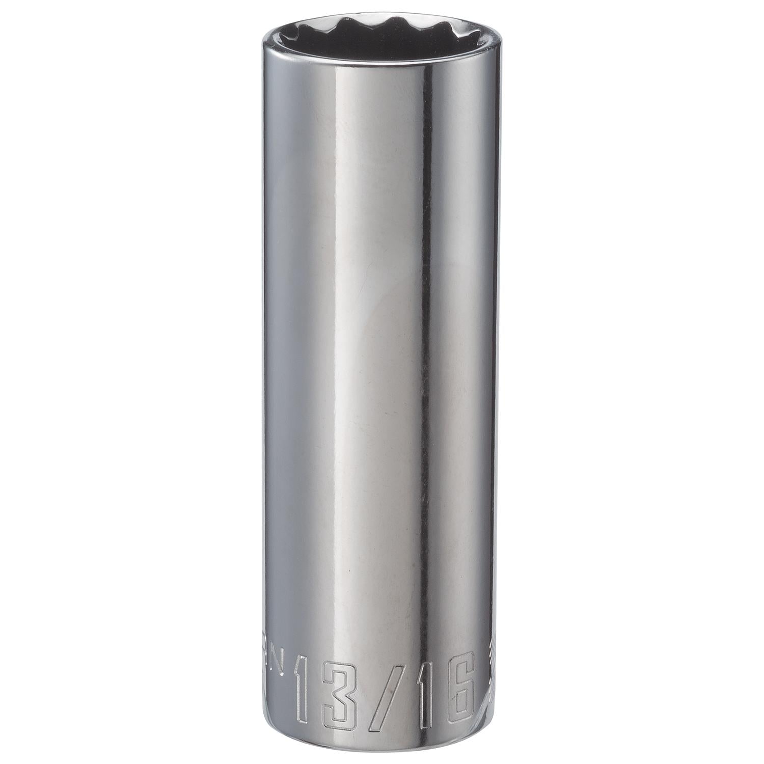 Craftsman 13/16 in. SAE 12 Point Deep Socket - 1/2 in. Drive – Super Arbor