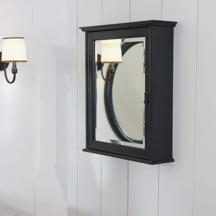 Home Decorators Collection Newport 24 in. W x 28 in. H Rectangular Med ...