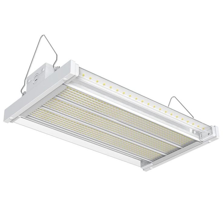 Commercial Electric 19 in. White Integrated LED Dimmable Linear High B ...