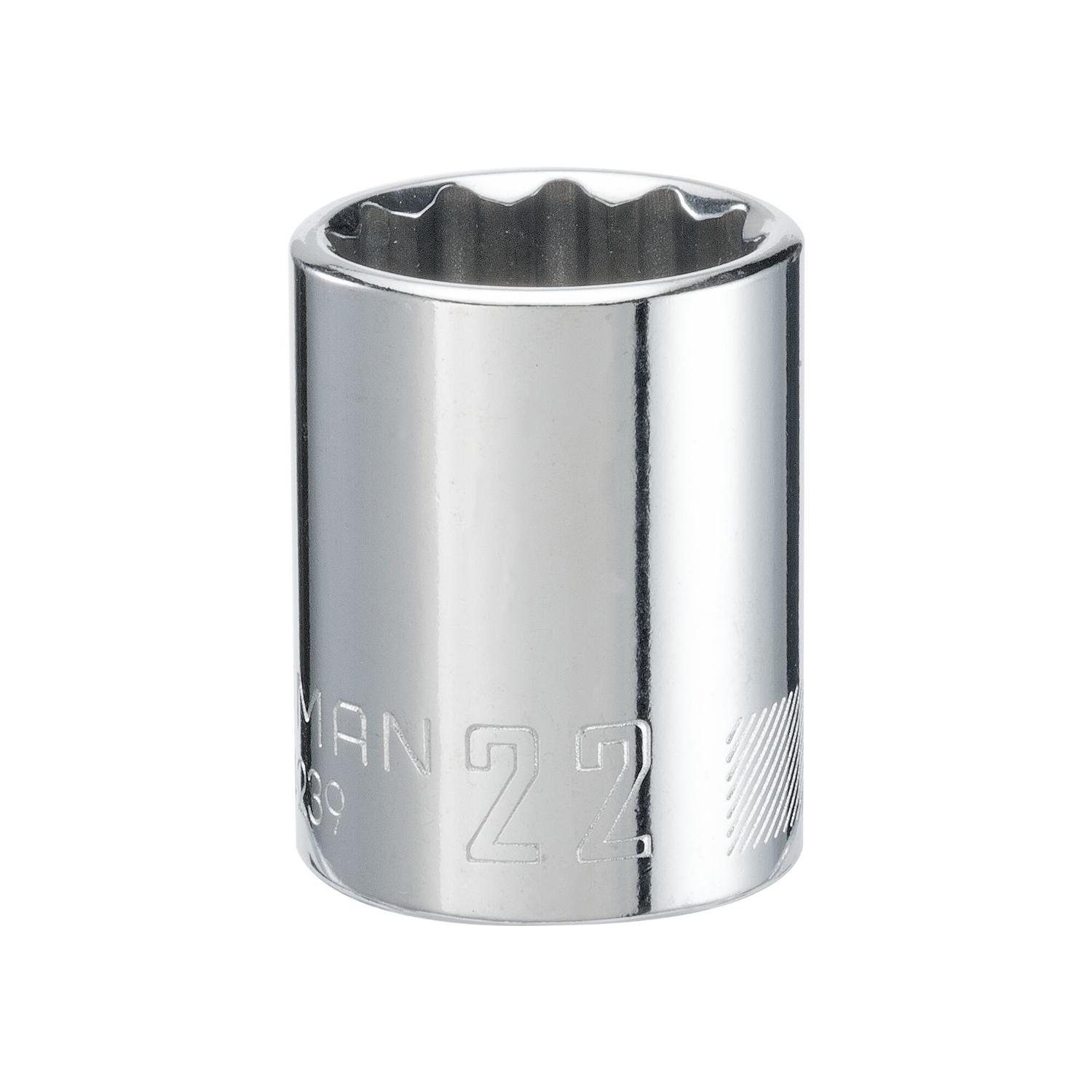 Craftsman 22mm Metric 12-Point Standard Shallow Socket – Super Arbor