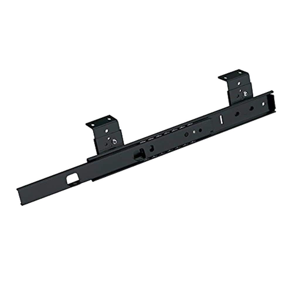 Richelieu Accuride 14 in. Black 3/4-Extension Side-Mount Ball-Bearing ...