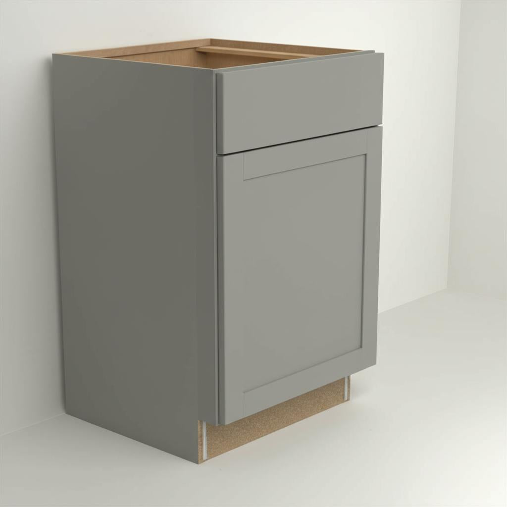 Hampton Bay Westfield Dusk Gray Shaker Base Kitchen Cabinet – Super Arbor