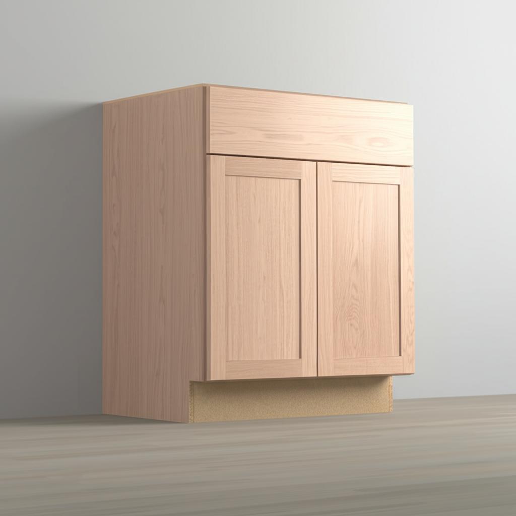 Hampton Bay Sinclair Shaker Light Oak Kitchen Base Cabinet – Super Arbor