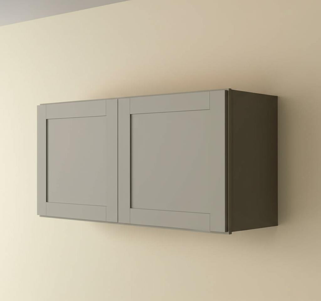 Hampton Bay Westfield Dusk Gray Shaker Wall Kitchen Cabinet - 36 in. W ...