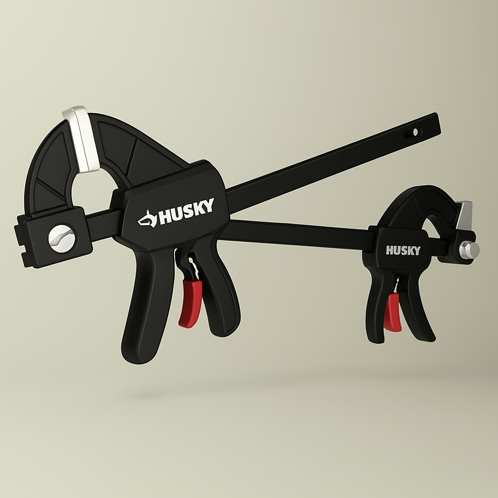 Husky 6 in. and 4.5 in. Trigger Clamp Set (6-Piece) – Super Arbor