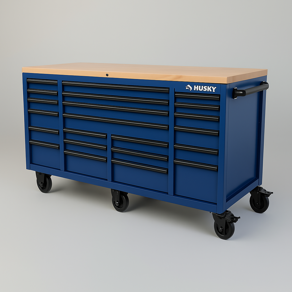 Husky 80 in. Heavy-Duty Garage Workcenter Tool Chest Combo – Super Arbor