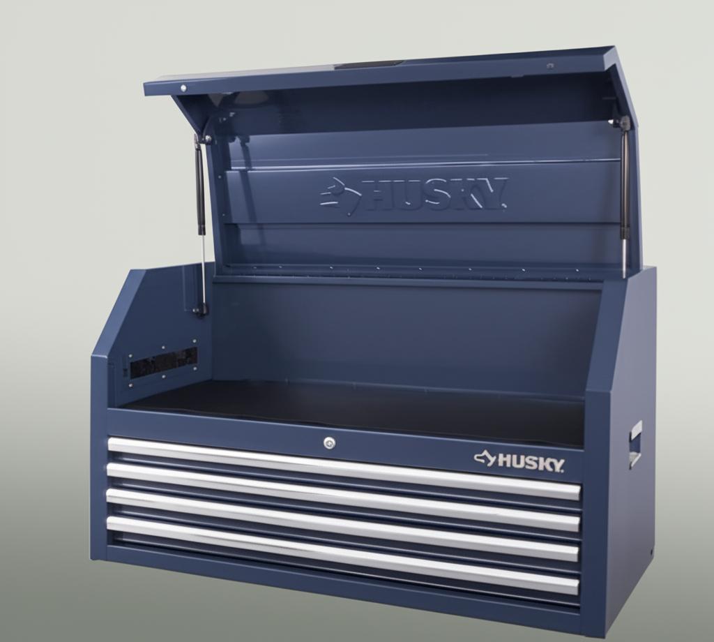 Husky Standard Duty 42 in. 4-Drawer Blue Top Tool Chest – Super Arbor