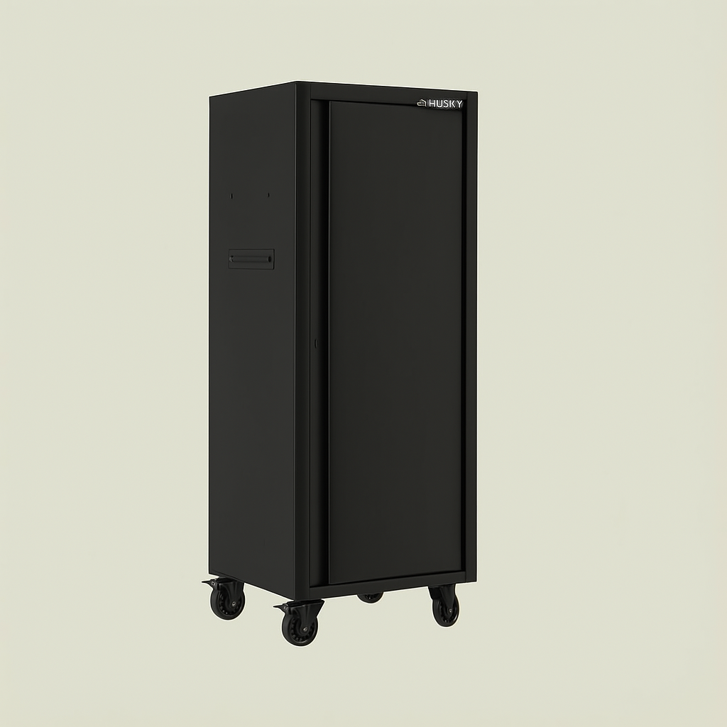 Husky Heavy Duty 4-Shelf Rolling Tool Locker - Matte Black – Super Arbor