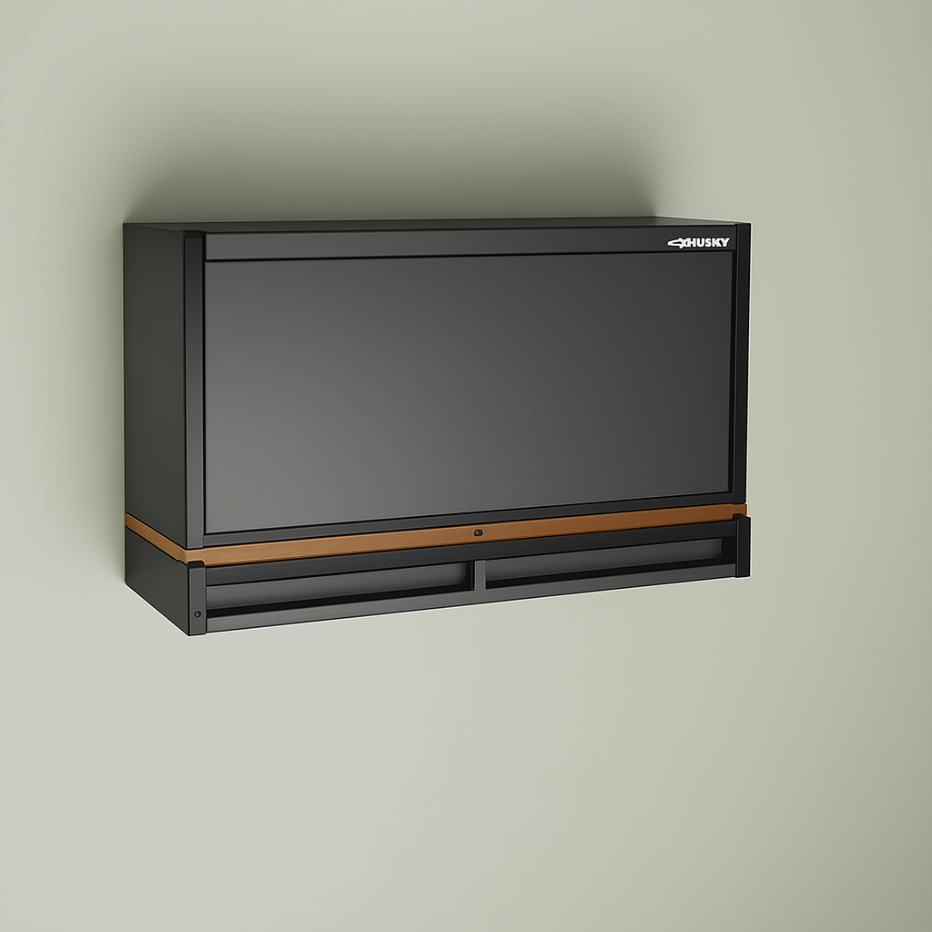 Husky 61 in. Heavy Duty Top Tool Chest with Riser – Matte Black, Power ...