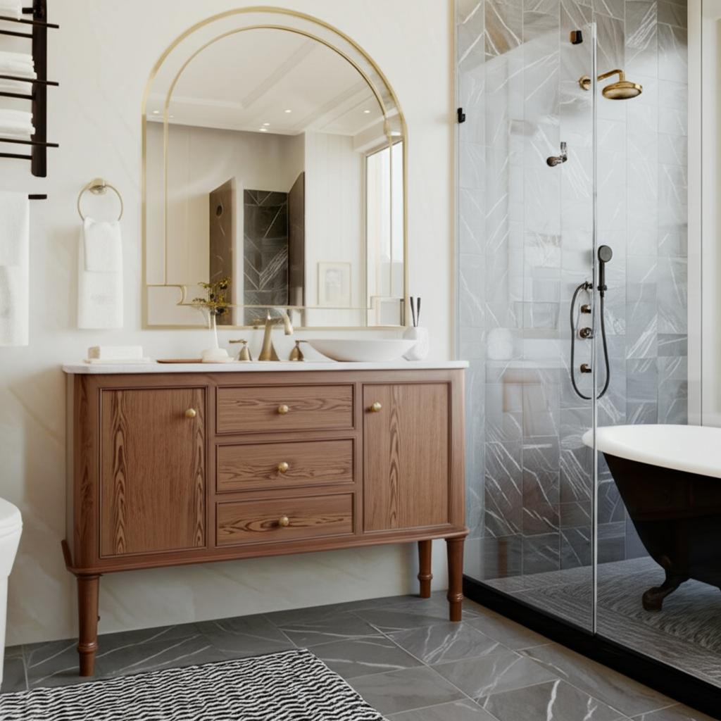 Home Decorators Collection Collette 48-Inch Single Sink Vanity in Cinn ...