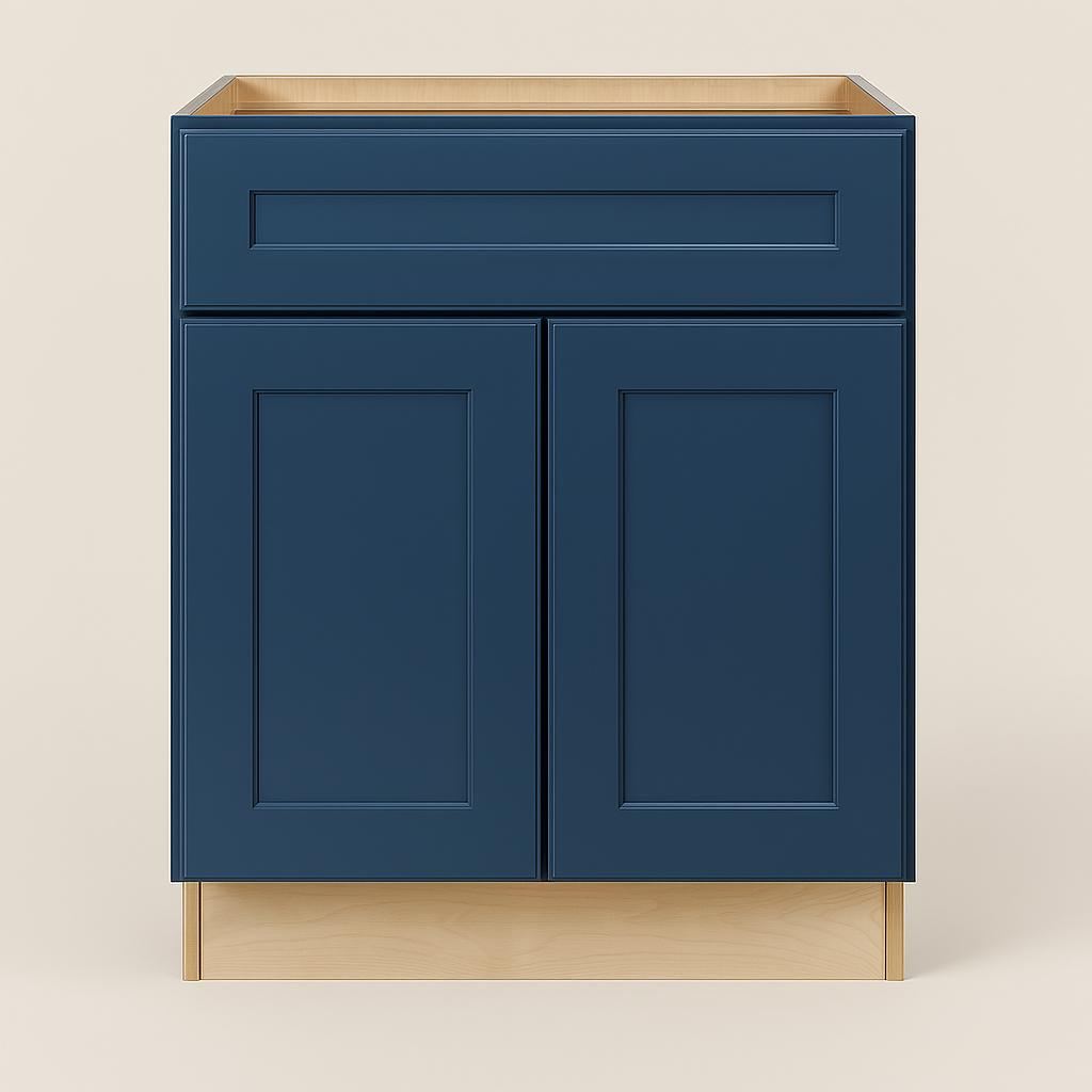 Home Decorators Collection Newport Mythic Blue Kitchen Cabinet – Super ...