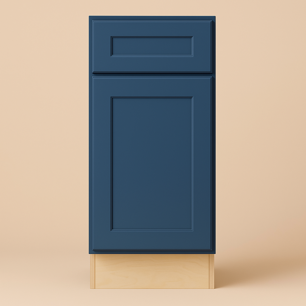 Home Decorators Collection Newport Mythic Blue Base Kitchen Cabinet ...