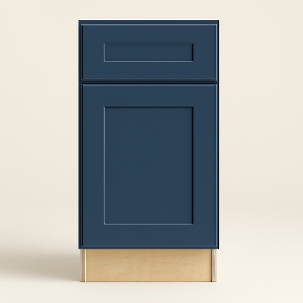 Home Decorators Collection Newport Mythic Blue Base Kitchen Cabinet ...