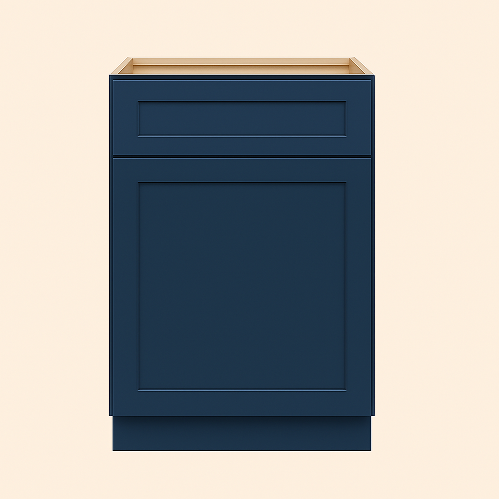 Home Decorators Collection Newport Mythic Blue Base Kitchen Cabinet ...