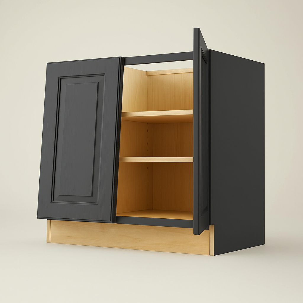 Home Decorators Collection Grayson Deep Onyx Plywood Base Cabinet ...