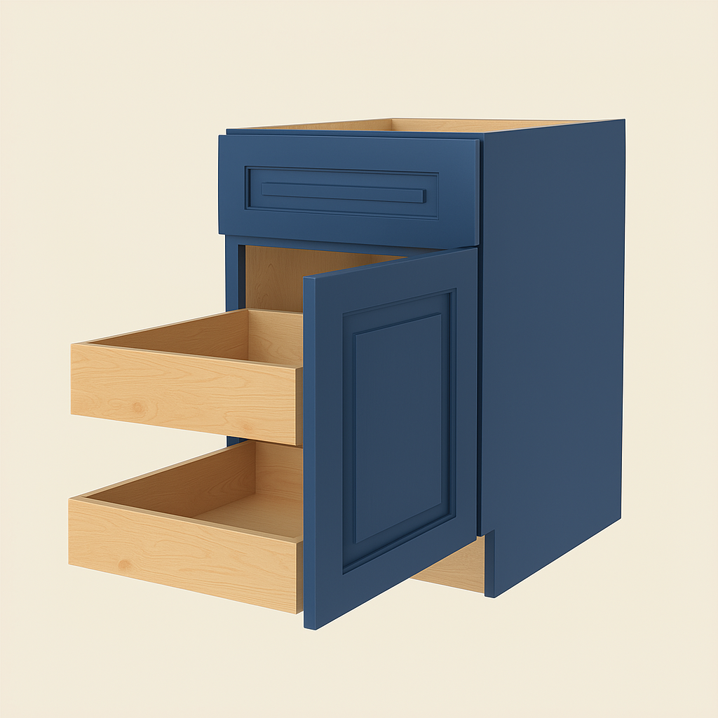 Home Decorators Collection Grayson Mythic Blue Kitchen Cabinet – Super ...
