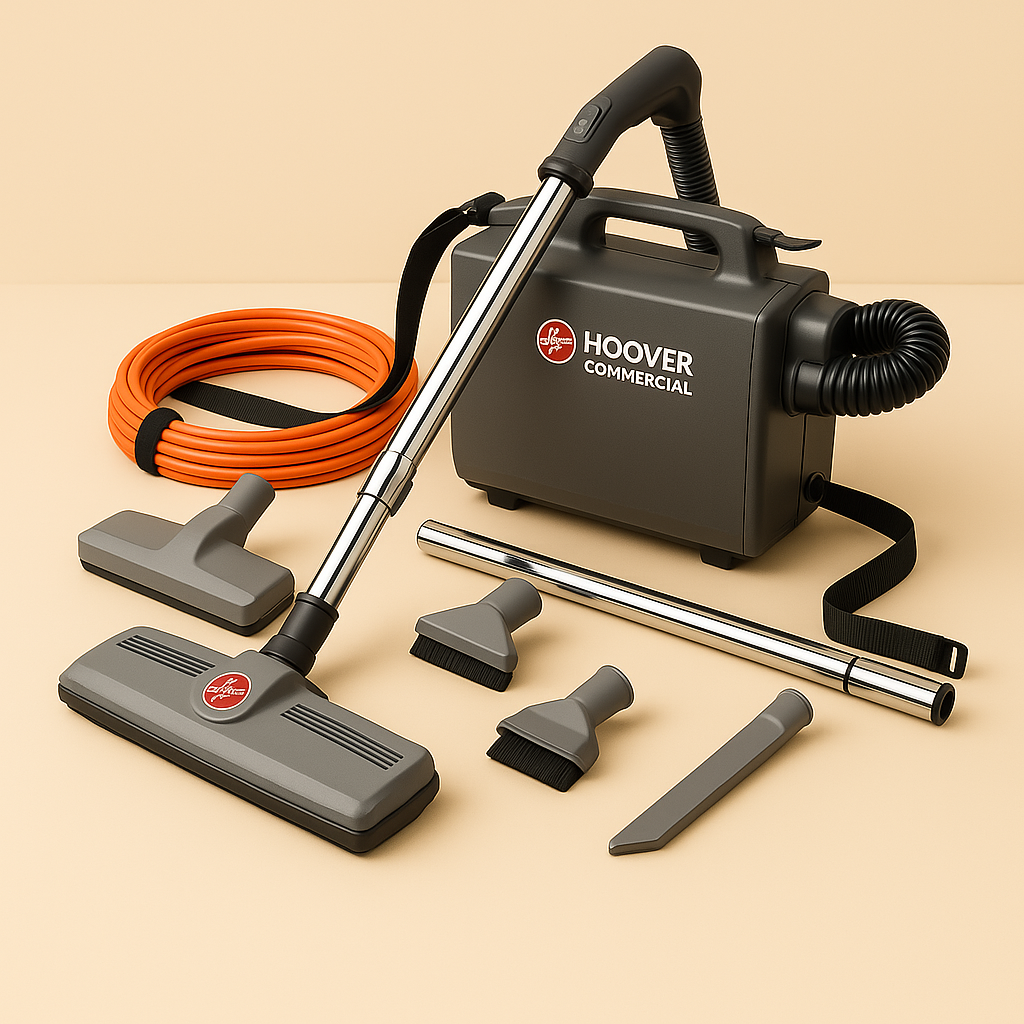 HOOVER Commercial PortaPOWER CH30000 Bagged Corded Canister Vacuum Cle ...