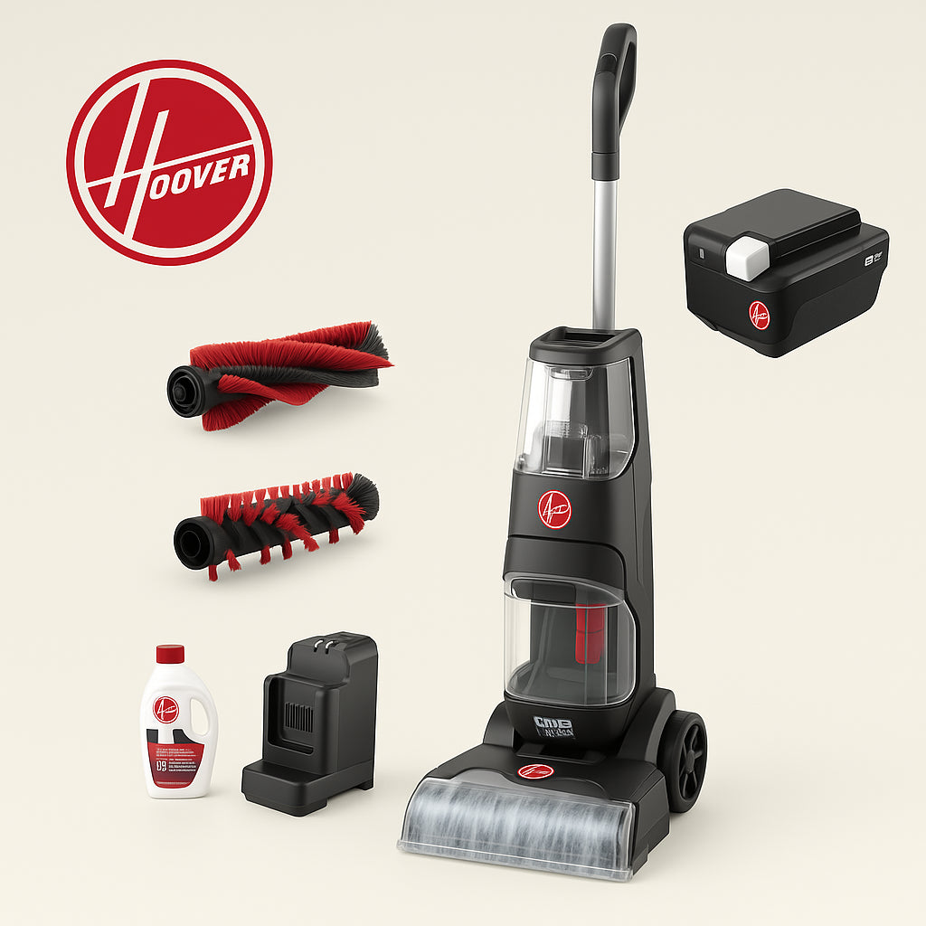 HOOVER ONEPWR SmartWash Cordless Upright Carpet Cleaner BH50700V ...