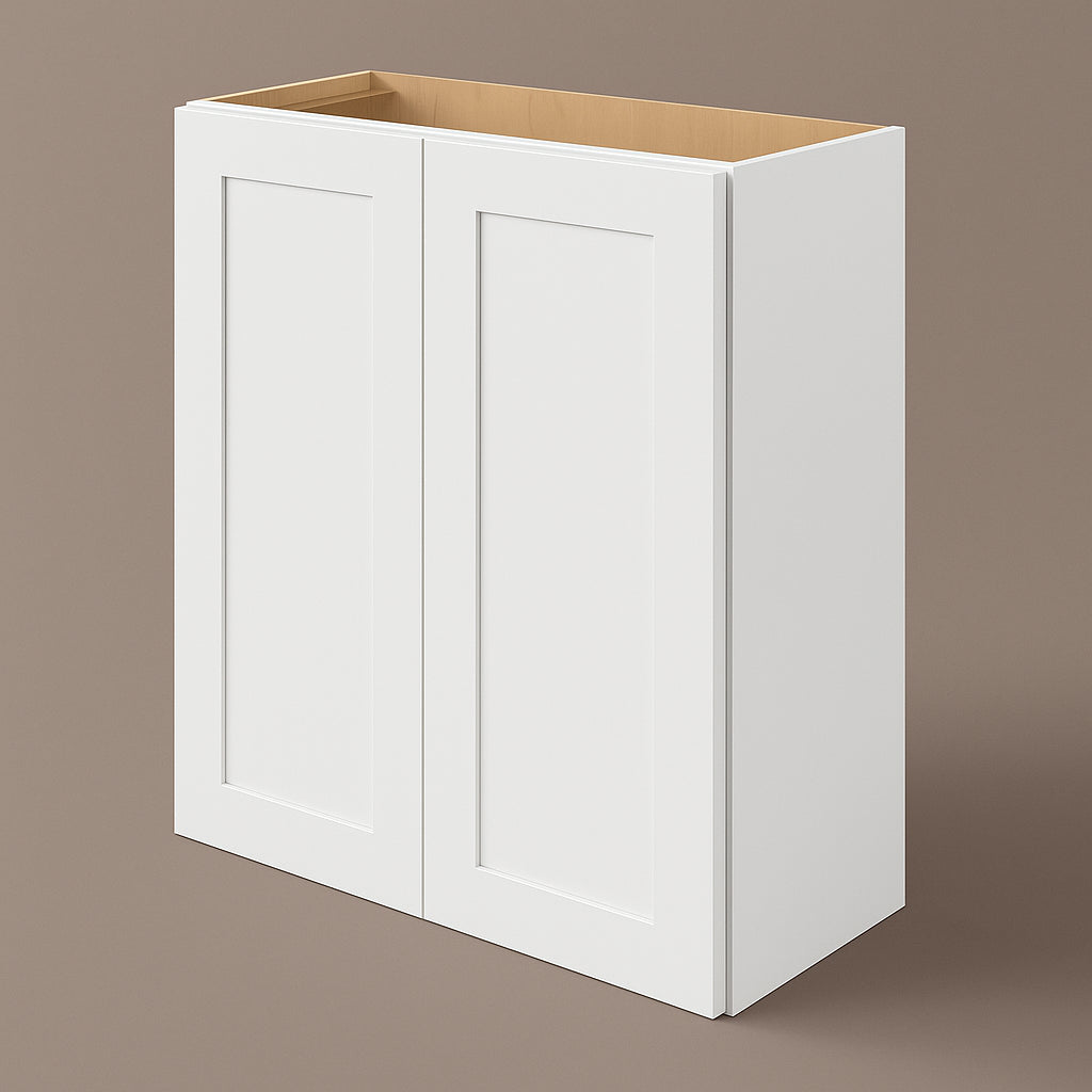 Hampton Bay Avondale Shaker Wall Kitchen Cabinet, 27 in. W x 12 in. D ...