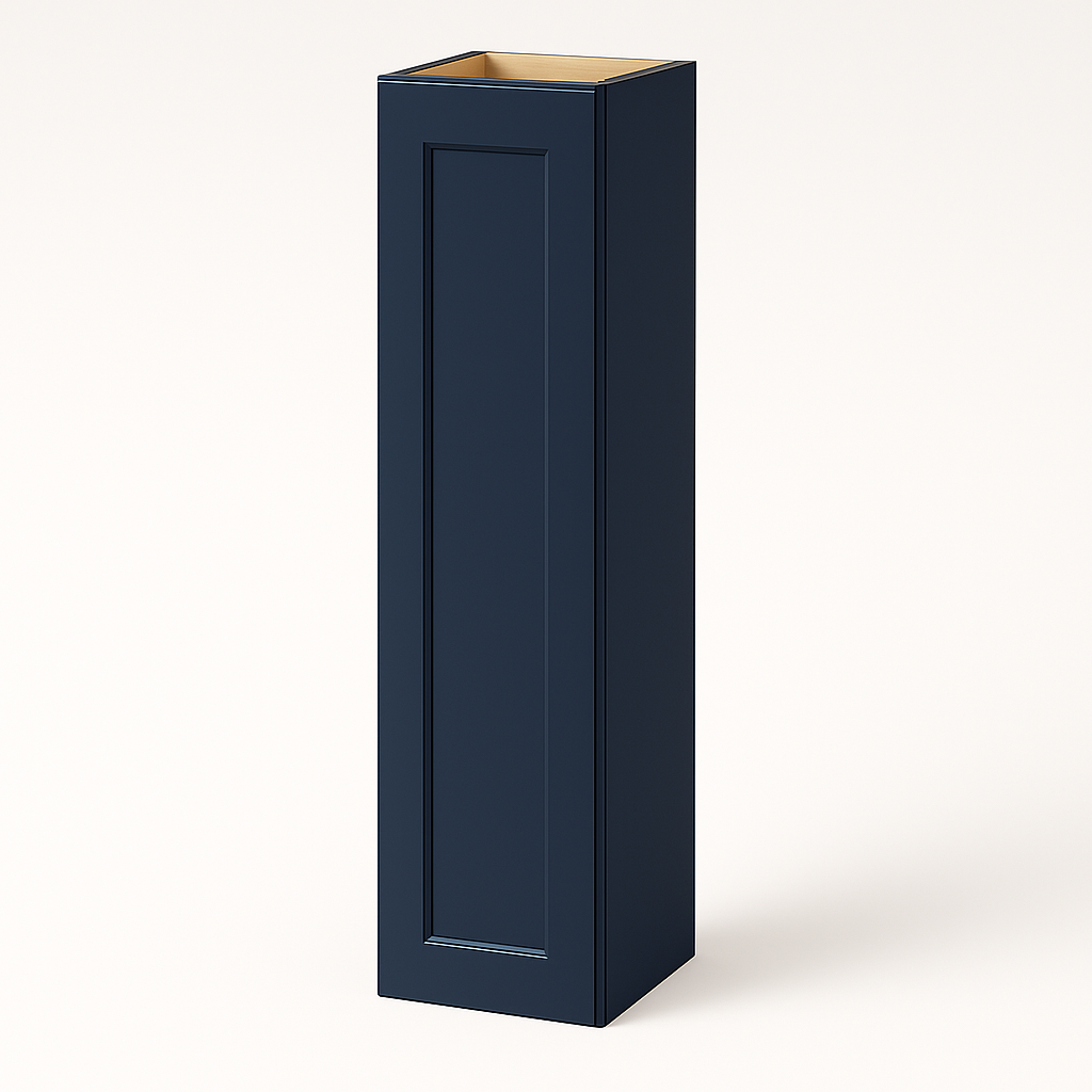 Hampton Bay Ink Blue Shaker Wall Kitchen Cabinet - Ready to Assemble ...