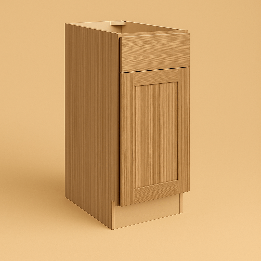 Hampton Bay Avondale Shaker Base Kitchen Cabinet in White Oak – Super Arbor