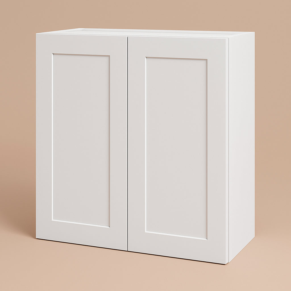 Design House Brookings Shaker 2-Door Wall Kitchen Cabinet in White ...