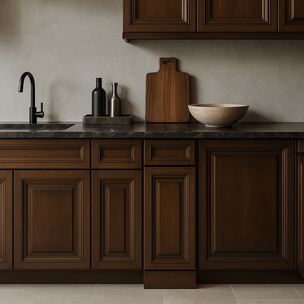 CASAINC 12" Dark Caramel Kitchen Base Cabinet with Drawer – Super Arbor