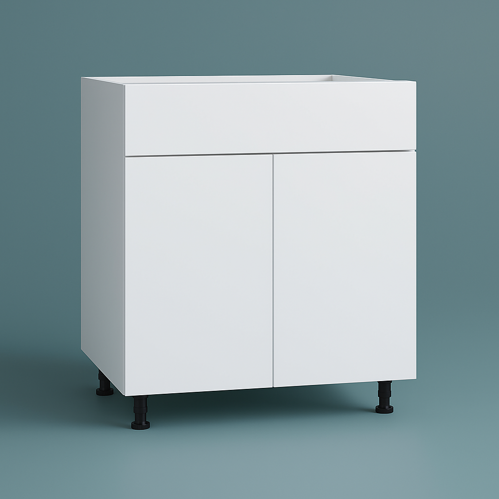 Cambridge Radiance 30 in. Ready-to-Assemble Slab Sink Base Kitchen Cab ...