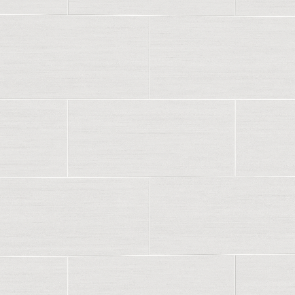 Vetta by Crossville Lenox White Porcelain Tile 12 x 24 Matte Finish ...