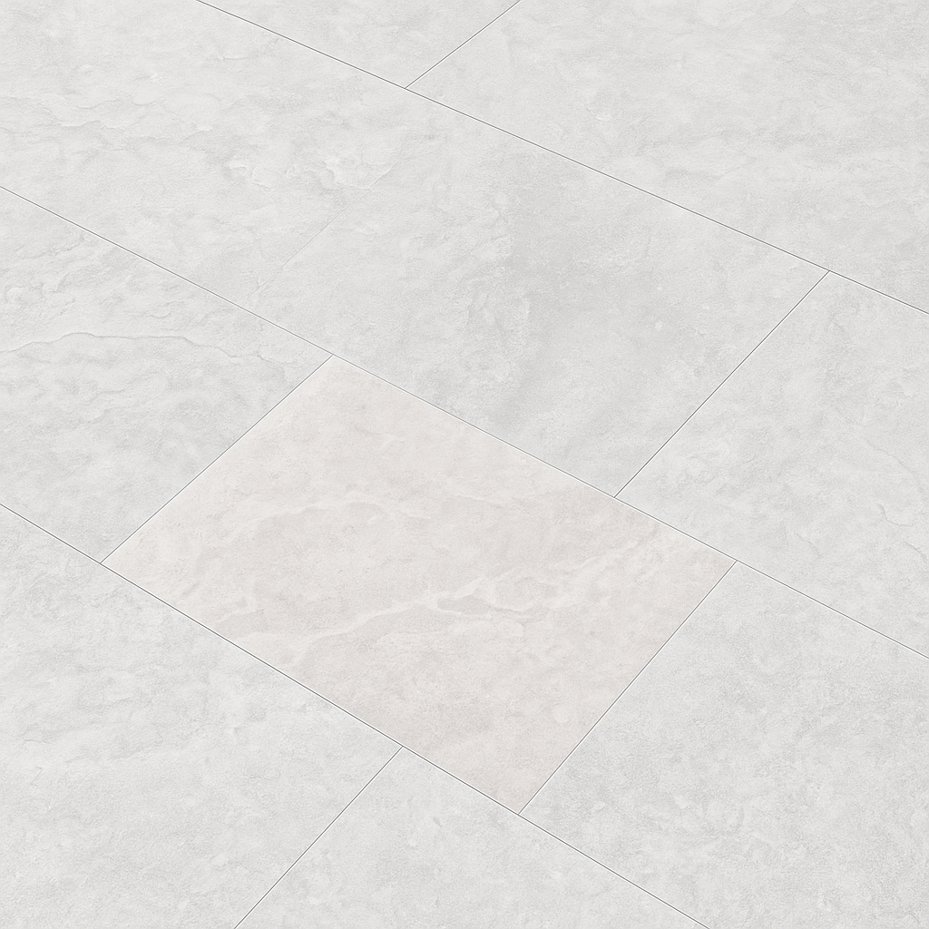 Castille Pietra Blanco Porcelain Paver - 24 x 36 White Matte Tile ...