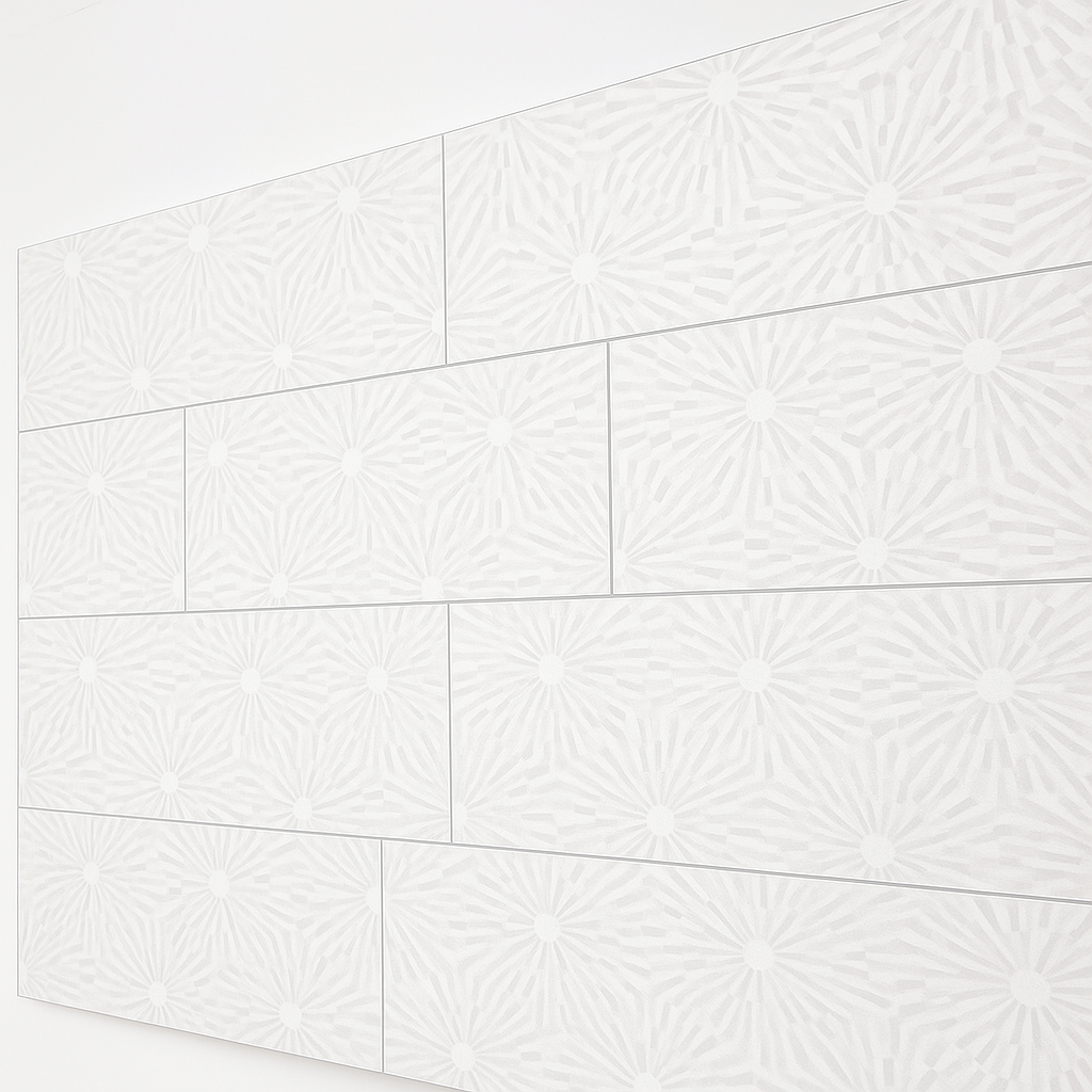 Adessi Mykonos White Porcelain Tile - 24 x 48 Polished Finish – Super Arbor