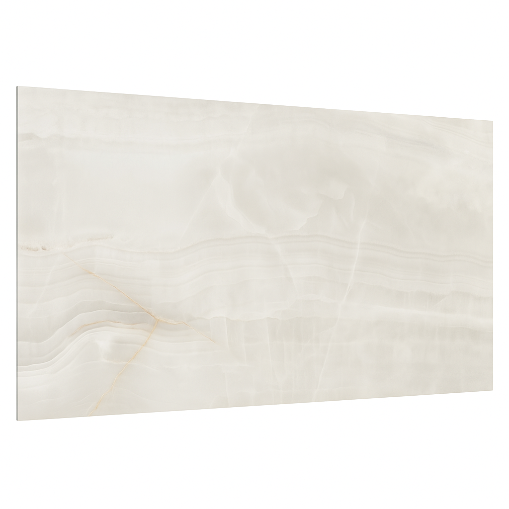 Viviano Bianco Onice Polished Porcelain Tile 36 x 72 – Super Arbor