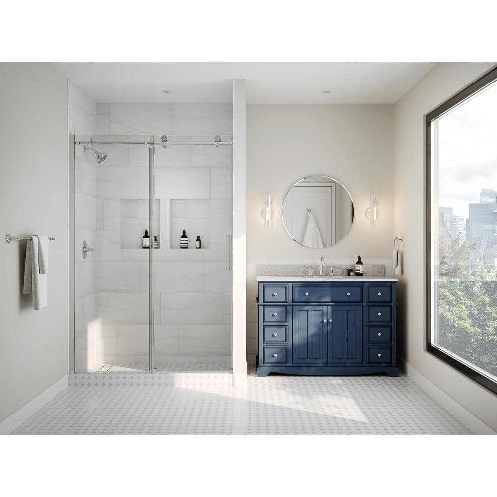 MSI Alexandra White 12 in. x 24 in. Matte Porcelain Marble Look Floor ...