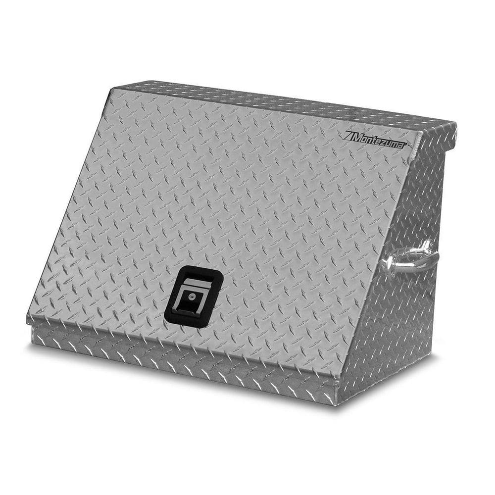 Montezuma 27 in. W x 18 in. D Portable Triangle Top Tool Chest for Soc ...