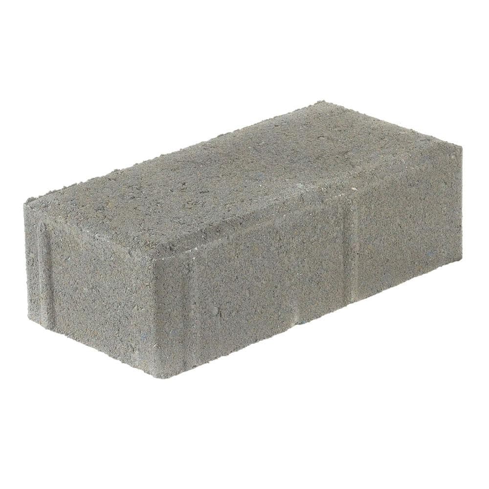 Pavestone Holland 7.87 in. L x 3.94 in. W x 2.36 in. H 60 mm Antique G ...