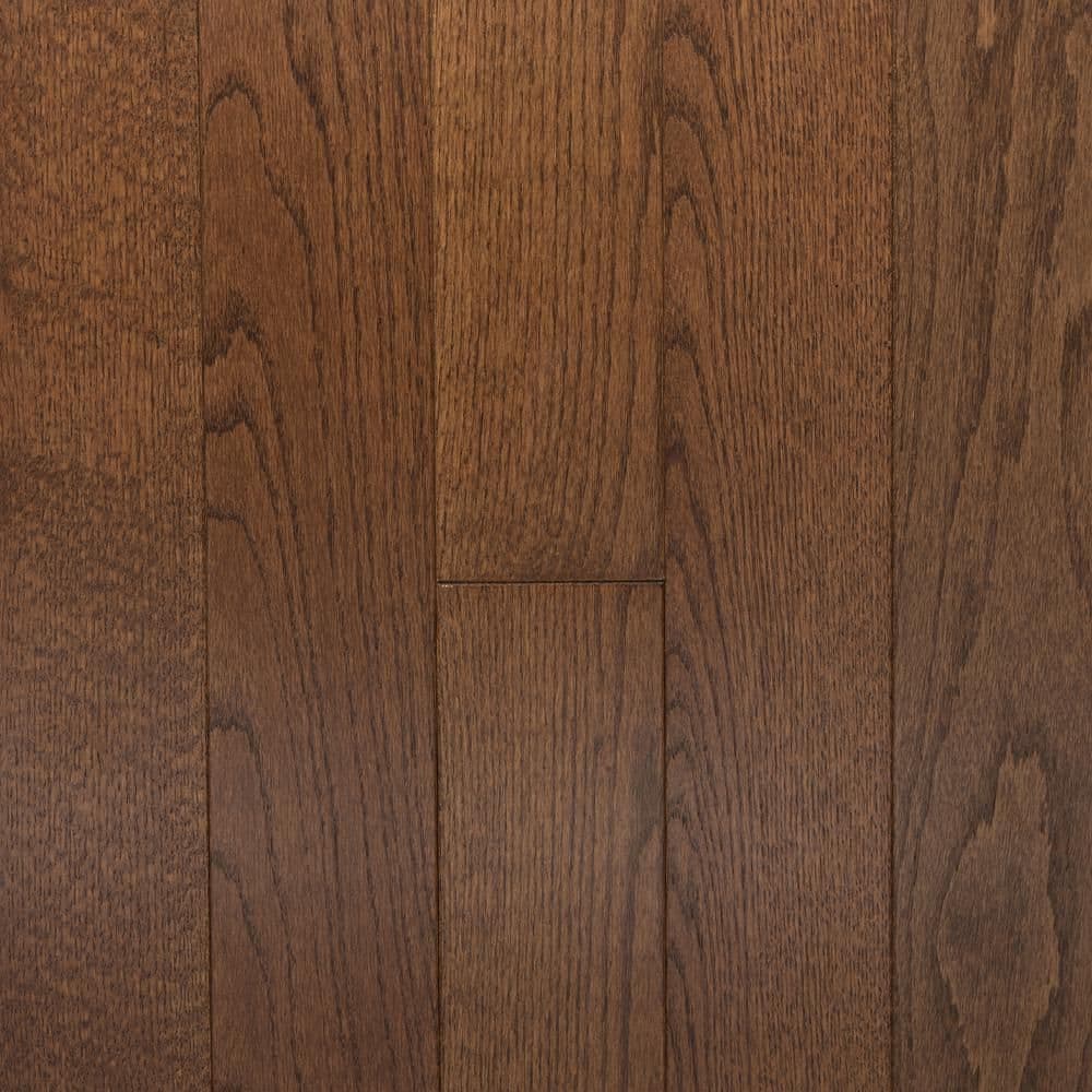 Blue Ridge Hardwood Flooring Bark Oak 3/4 in. T x 4 in. W Wire Brushed ...