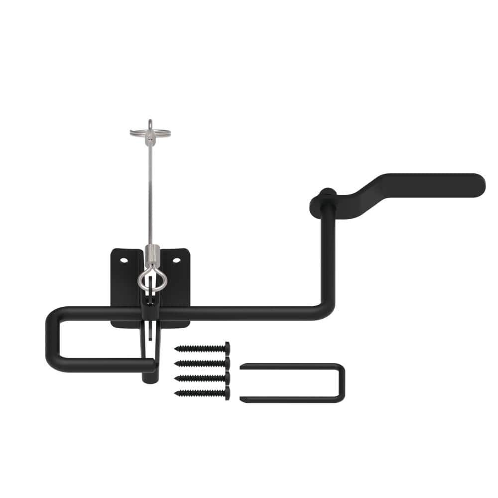 Barrette Outdoor Living 12.812 in. x 8.125 in. All Purpose Gate Latch ...