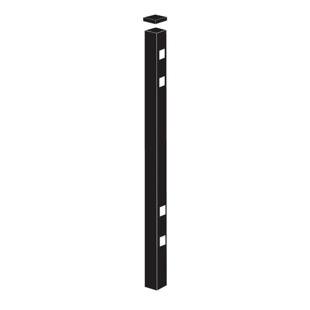 Barrette Outdoor Living 2 in. x 2 in. x 8-7/8 ft. Cascade Standard-Dut ...