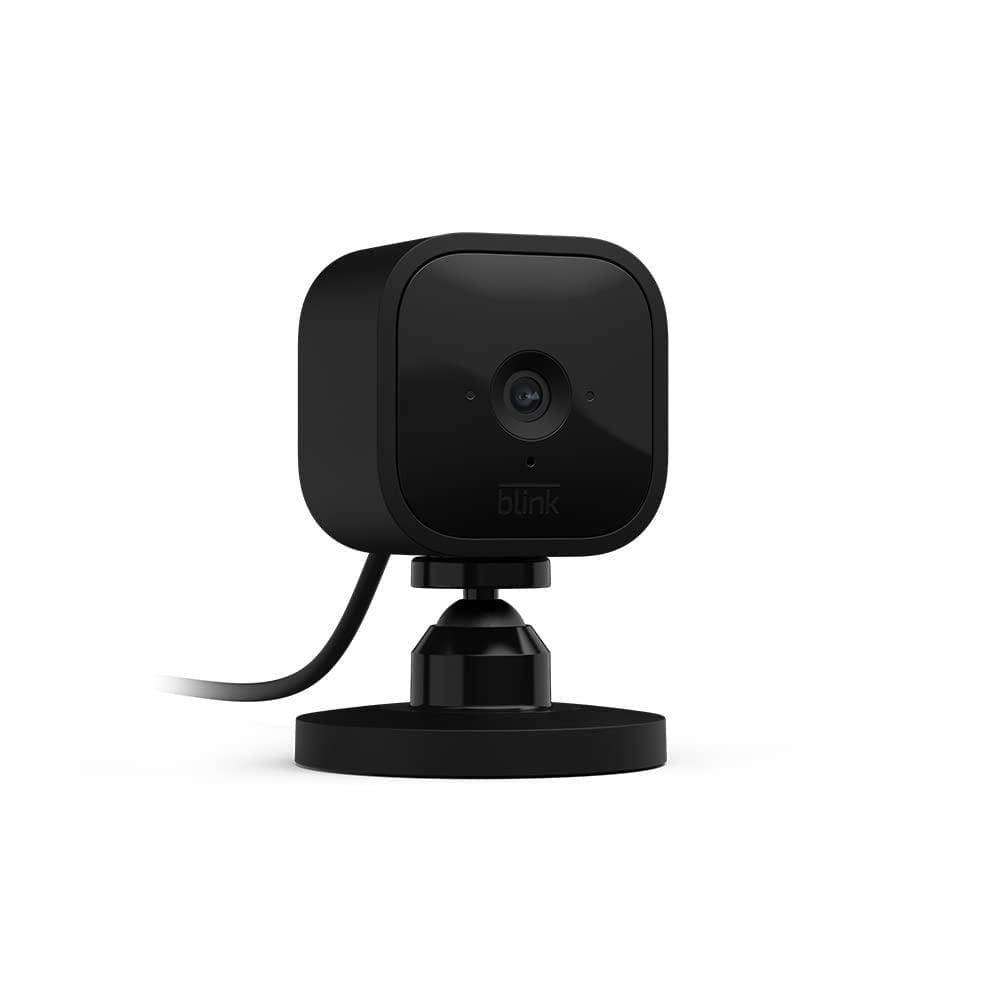 Blink Mini Indoor Wired 1080p Wi-Fi Security Camera in Black – Super Arbor