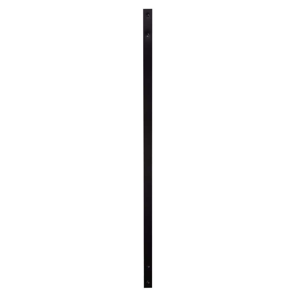 Deckorators 29-1/2 in. x 1 in. Black Aluminum Traditional Baluster (75 ...