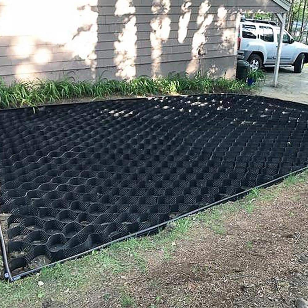 VEVOR Grass Grids 9 ft. x 17 ft. x 4 in. Geo Grid Driveway 153 sq. ft ...