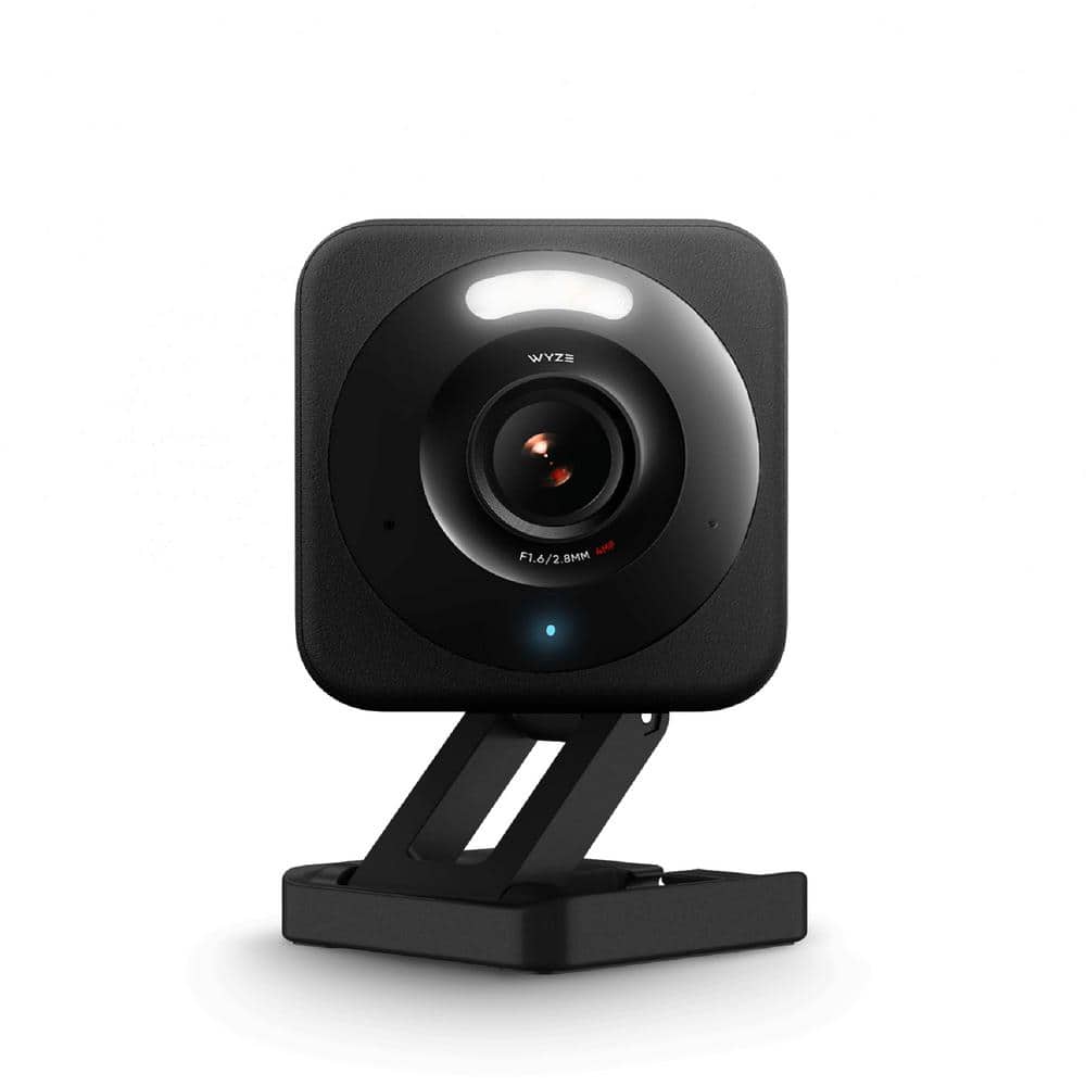 Wyze Cam v4 Wi-Fi 2.5K QHD Indoor/Outdoor Plug-In Smart Home Security ...