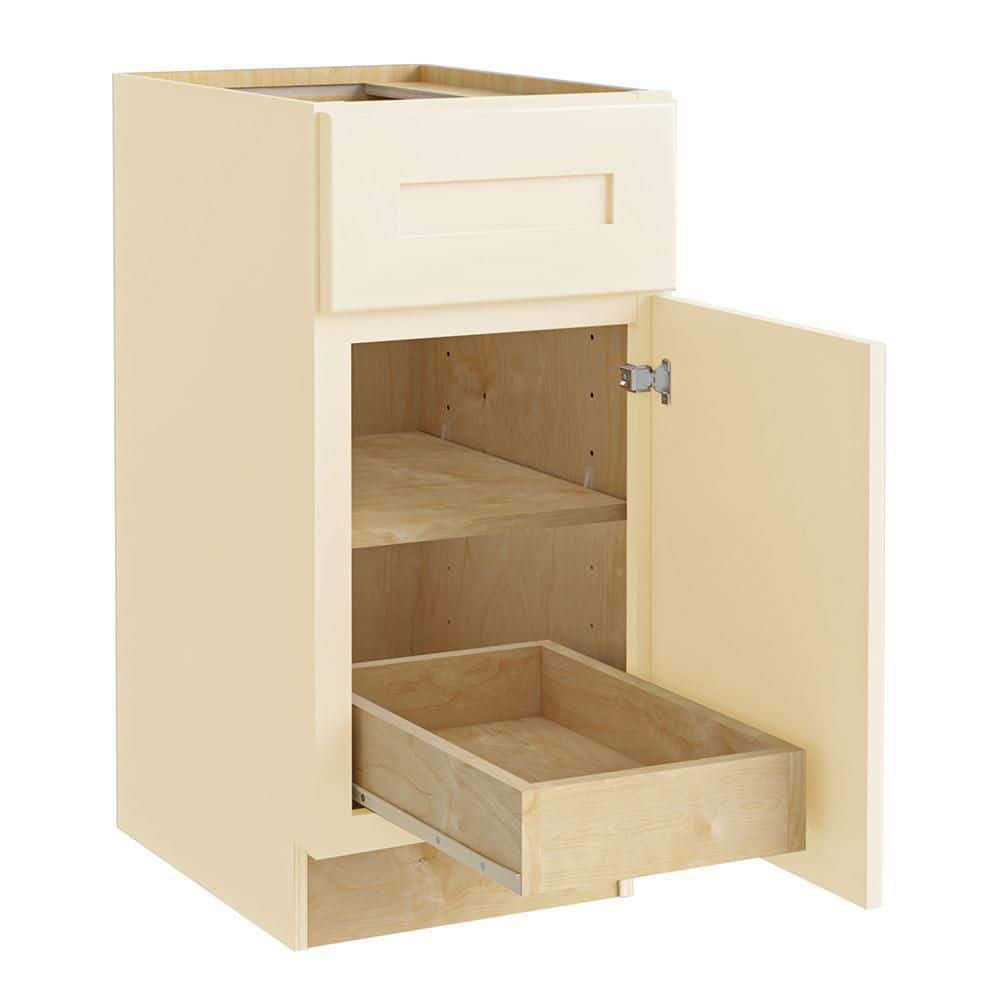 Home Decorators Collection Newport Blended Cream Kitchen Cabinet ...