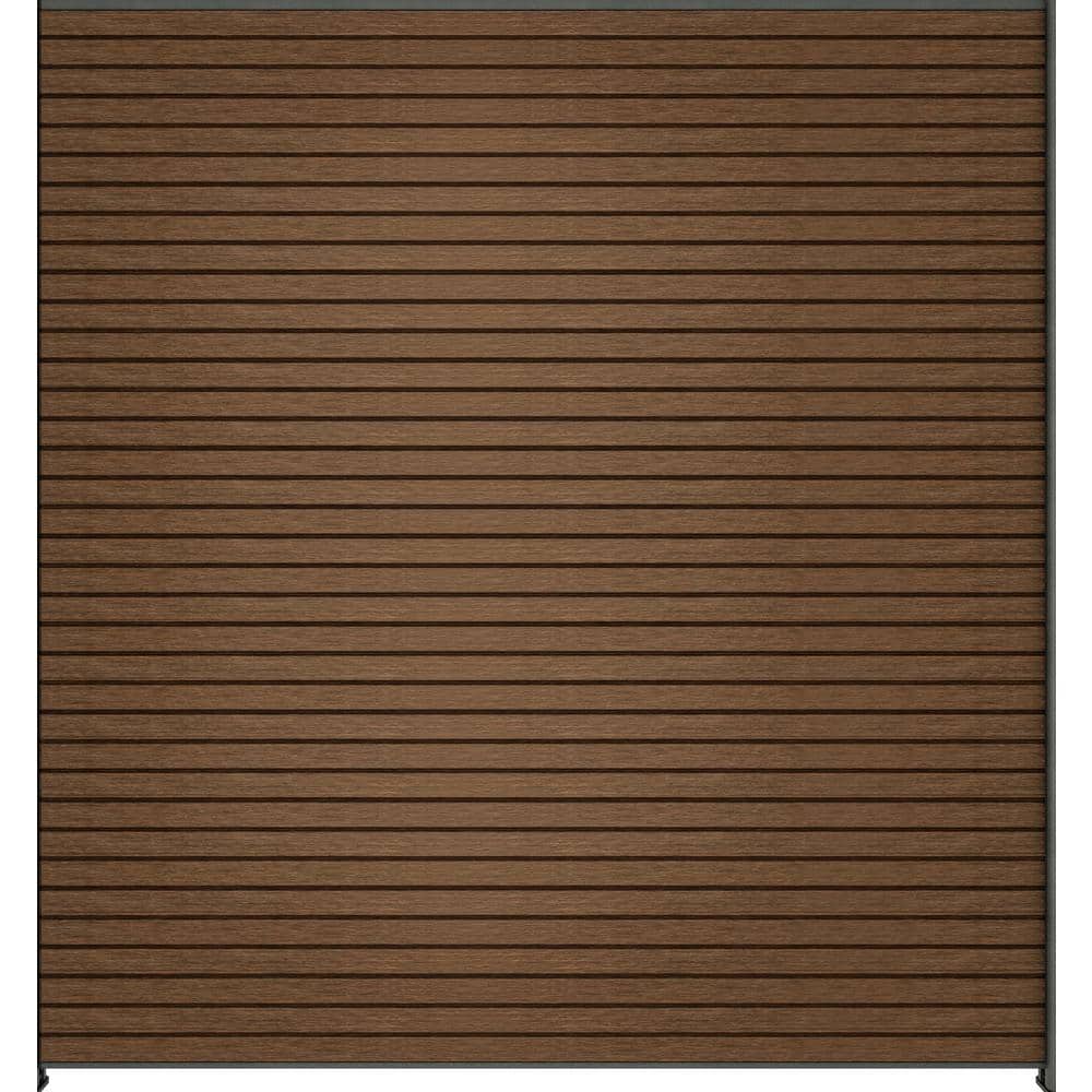 NewTechWood Ultra Easy Fencing 6 ft. H x 6 ft. W Brazilian Ipe Wood Pl ...