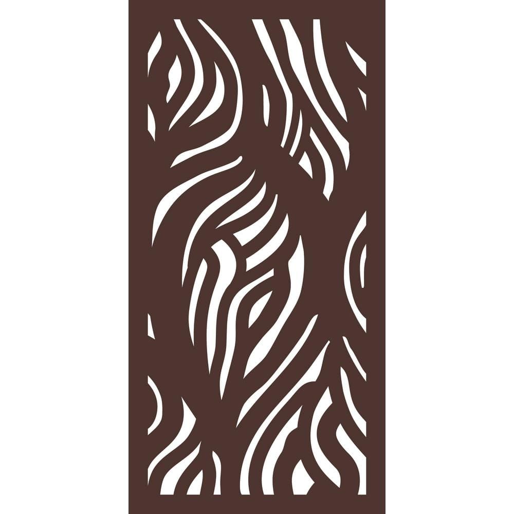 OUTDECO 5/16 in. x 24 in. x 48 in. Wooloomai Modular Hardwood Composit ...