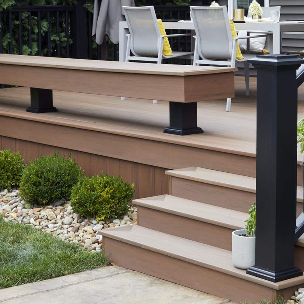 TimberTech Advanced PVC Vintage Collection Capped Polymer PVC Fascia B ...