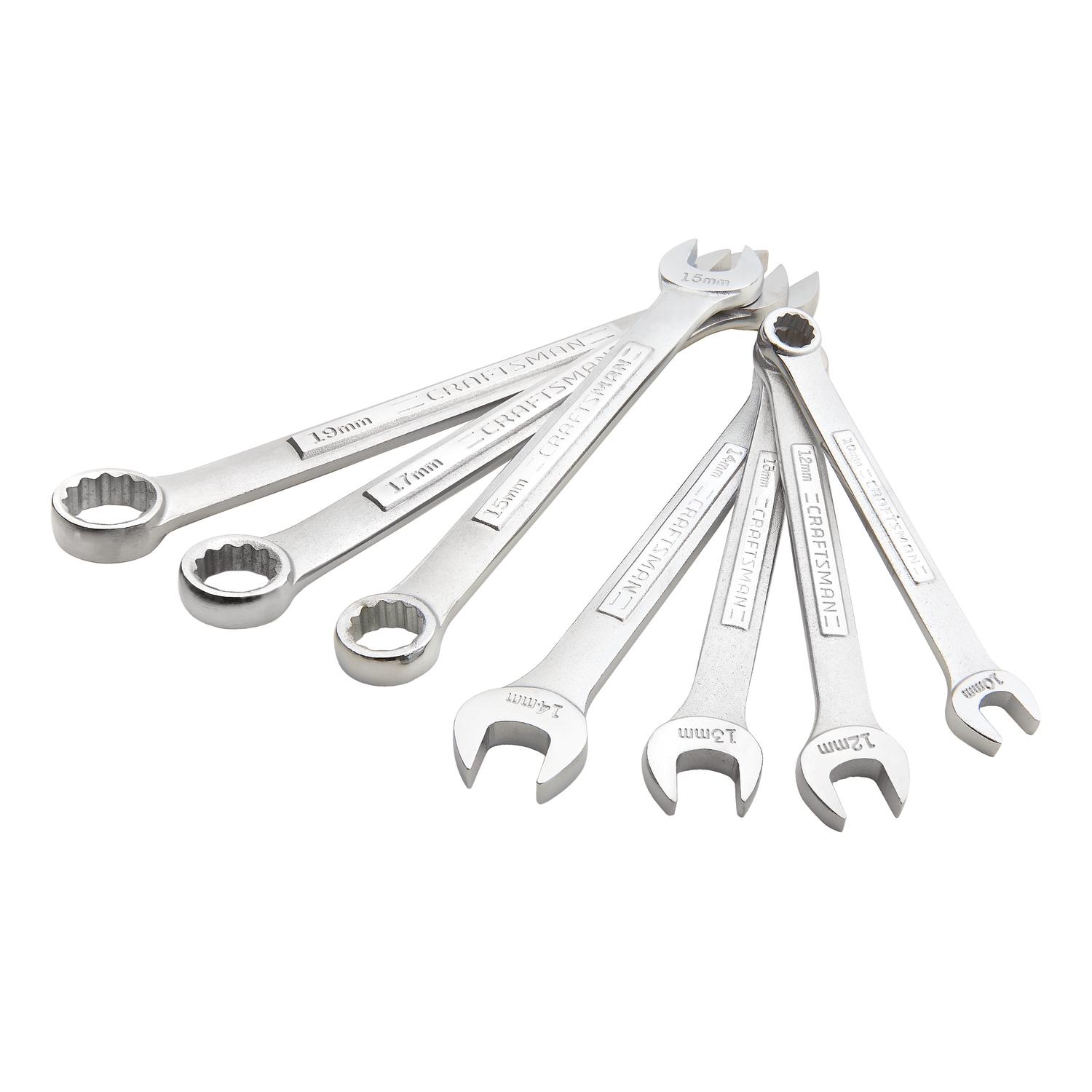 Craftsman Metric Combination Wrench Set, 7-Piece – Super Arbor