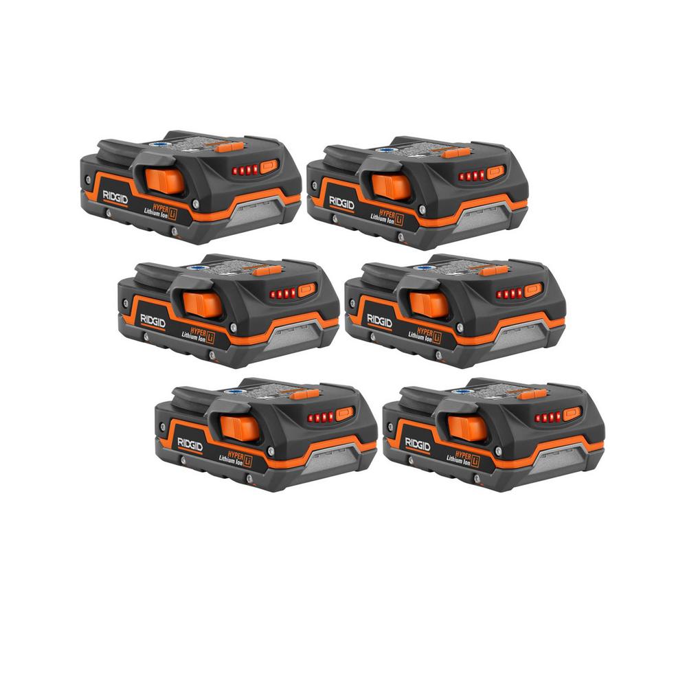 18-Volt 1.5 Ah Compact Lithium-Ion Battery (6-Pack) – Super Arbor