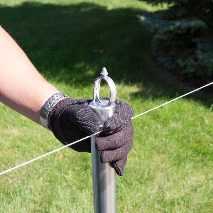 Everbilt 1-5/8 in. Chain Link Fence Line Post Set – Super Arbor